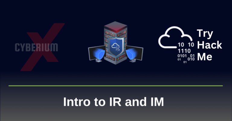 TryHackMe | Answers For The Intro To IR And IM
