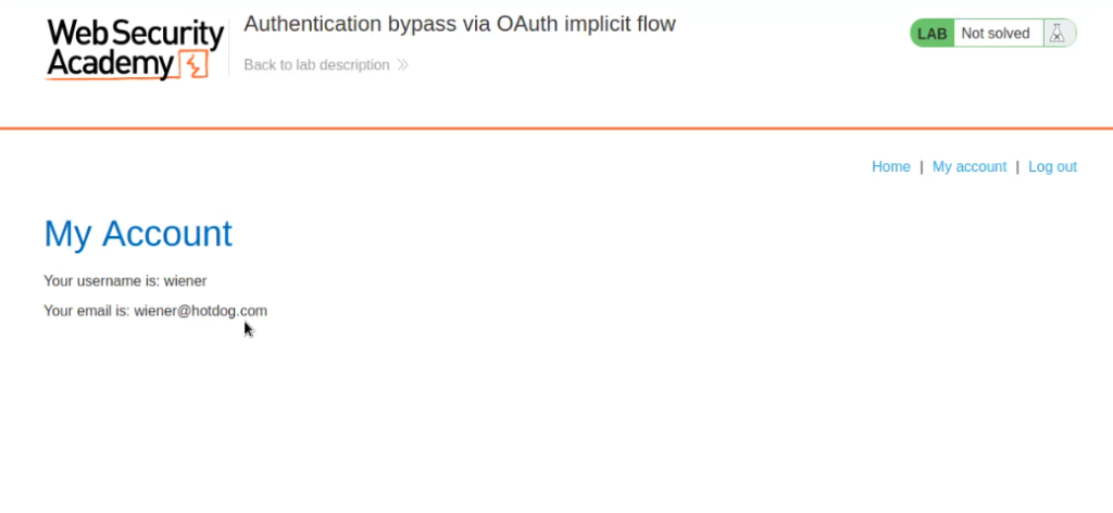 OAuth Authentication | PortSwigger | CyberiumX