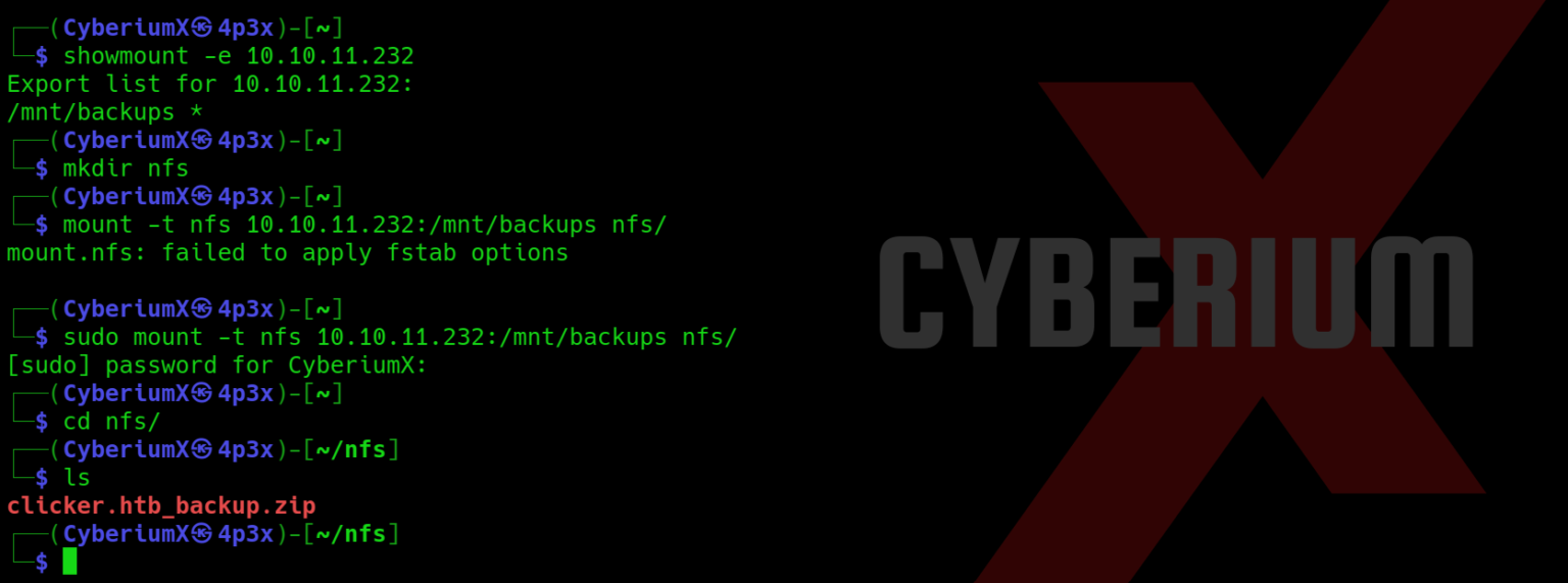 HackTheBox- Clicker | CyberiumX