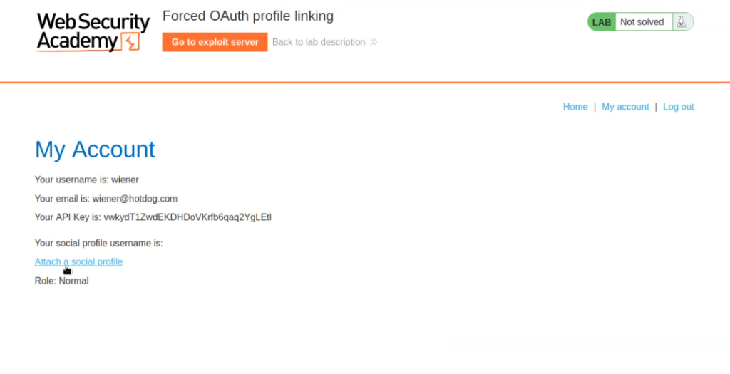 OAuth Authentication | PortSwigger | CyberiumX