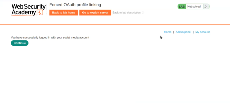 OAuth Authentication | PortSwigger | CyberiumX