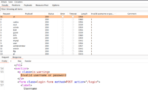 Authentication Vulnerability- Password-Based Login