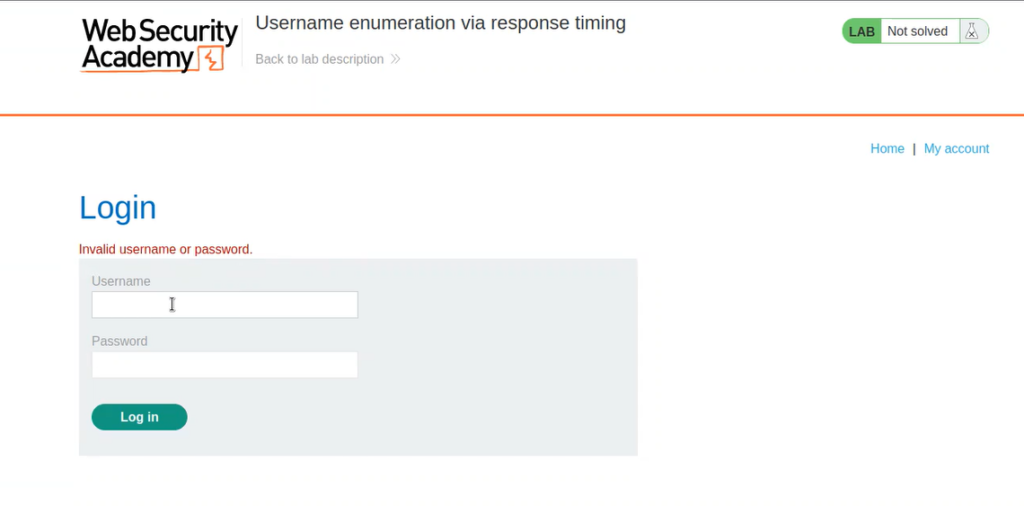 Authentication Vulnerability- Password-Based Login