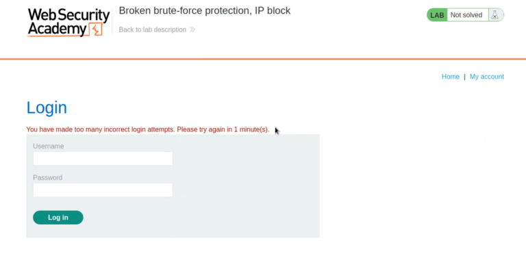 Authentication Vulnerability- Password-Based Login