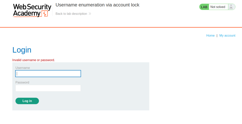 Authentication Vulnerability- Password-Based Login